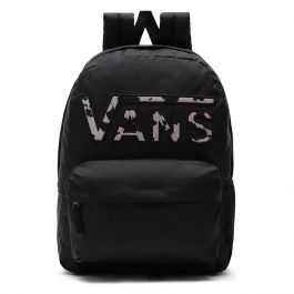 Wm Realm Flying V Backpack Dotty Animal Black / Cobblestone